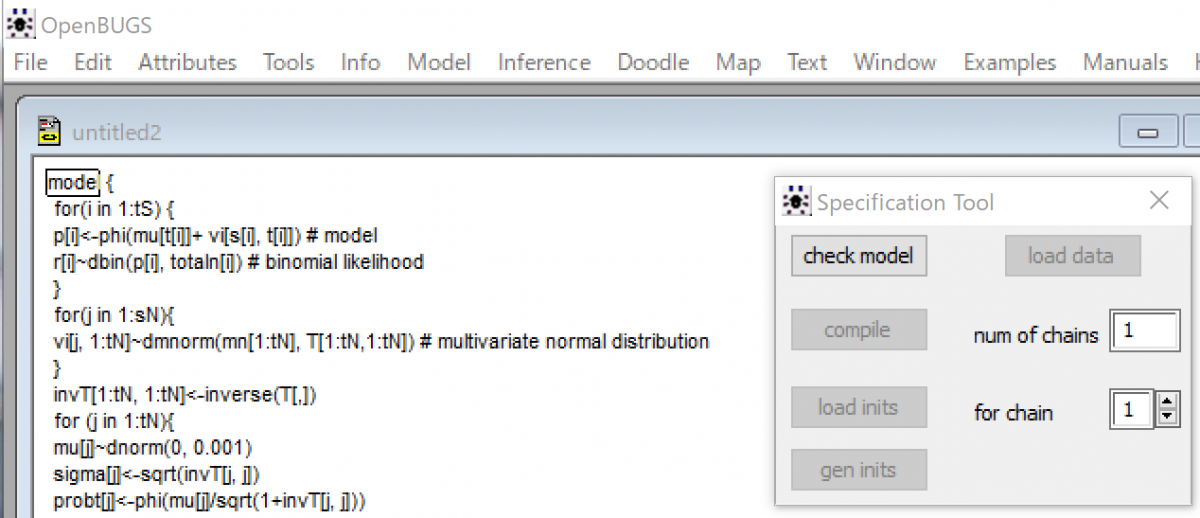 Network Meta-analysisをOpenBUGSで – InfoZ@net