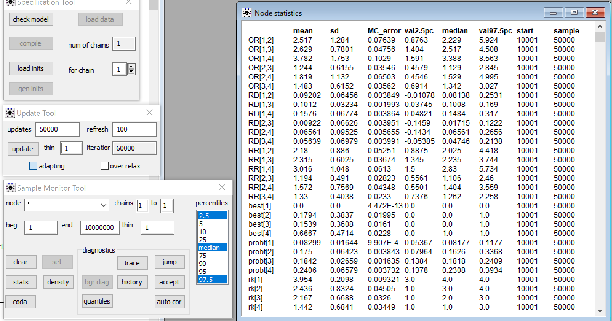 Network Meta-analysisをOpenBUGSで – InfoZ@net
